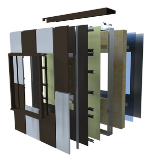 Thermopanel element system: characteristics and advantages